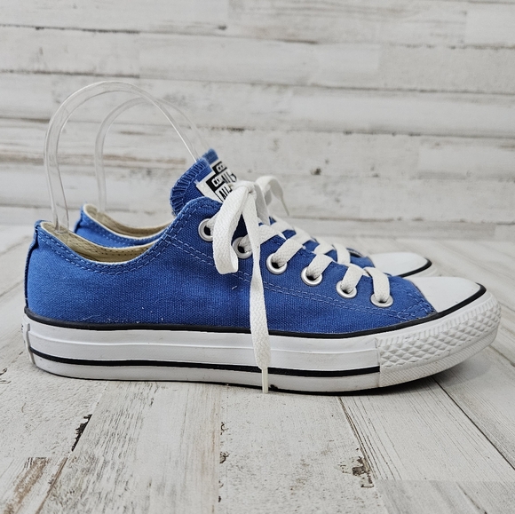 Converse | Shoes | Converse All Star Blue And White Low Top Sneaker ...
